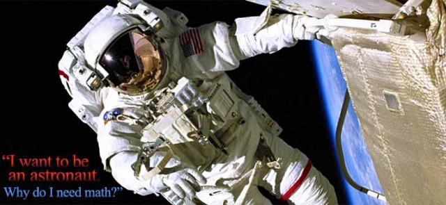 We Use Math » Astronaut We Use Math » Astronaut